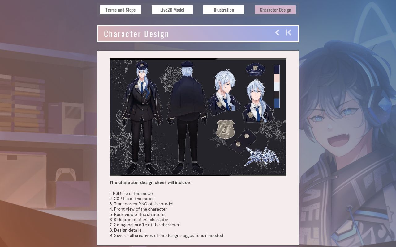 Seraa_n012 Character Design